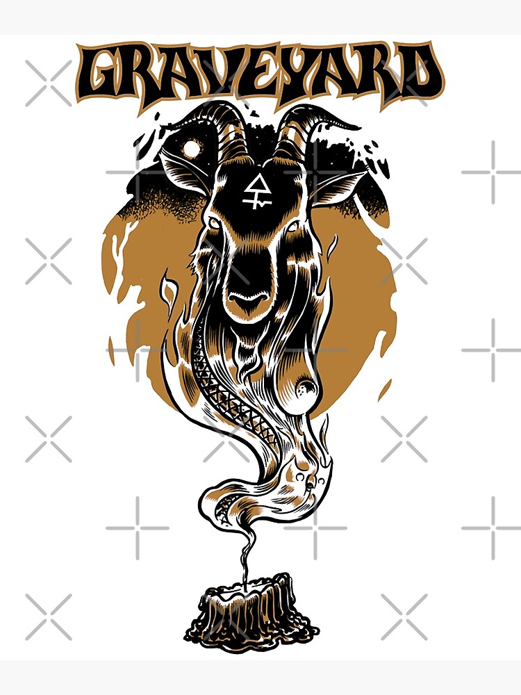 Póster «Para hombres, mujeres, Best Graveyard Band Art, unisex, manga ...