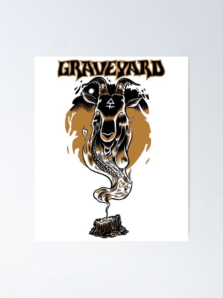 Póster «Para hombres, mujeres, Best Graveyard Band Art, unisex, manga ...