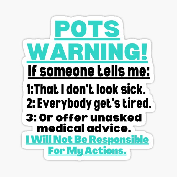 "POTS Awareness, Postural orthostatic tachycardia syndrome, POTS ...