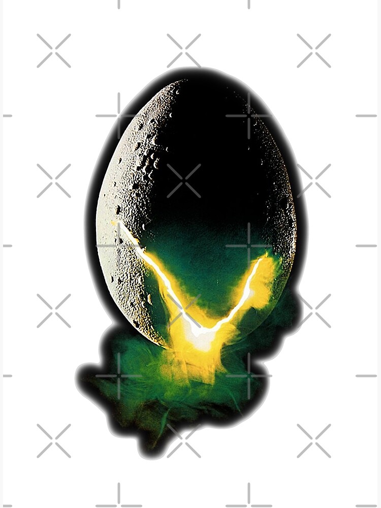 "Alien Egg - Xenomorph Egg" Poster for Sale by KingFloki | Redbubble
