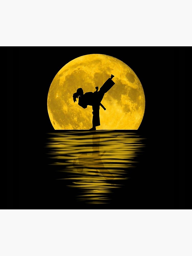 "karate moon, karate on the moon, " Poster for Sale by MatildaWatson ...