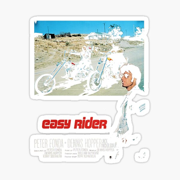 "Easy Rider" Sticker by Grangerr001 | Redbubble
