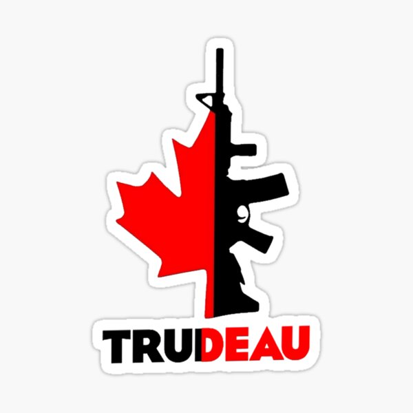 "Trudeau " Sticker by SiennaTaylo | Redbubble