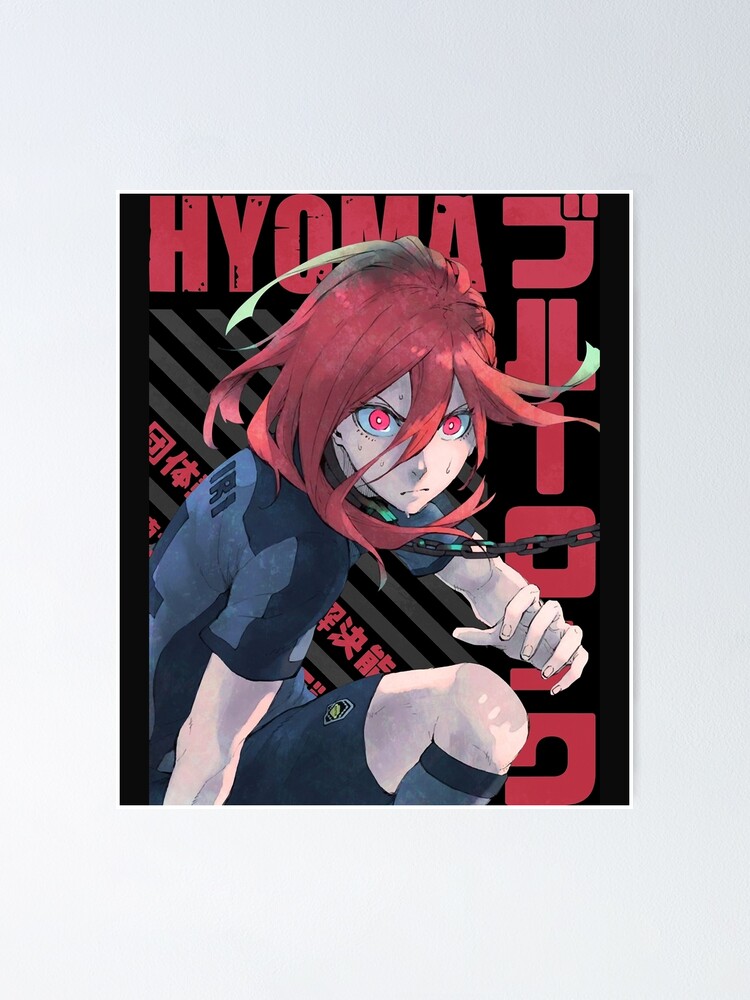 "Blue Lock - Hyoma Chigiri" Poster for Sale by matthew-58 | Redbubble