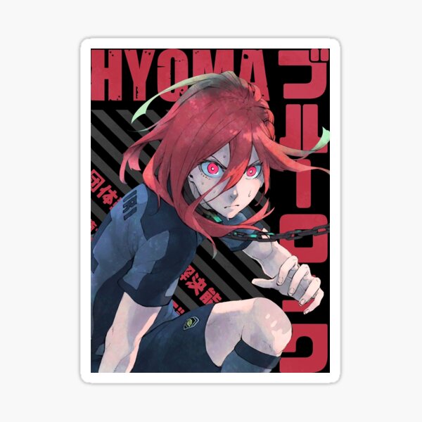 "Blue Lock - Hyoma Chigiri" Sticker for Sale by matthew-58 | Redbubble