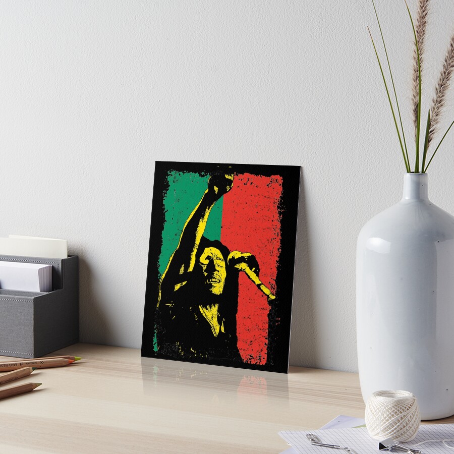 "Roots Rock Reggae - Reggae Artist" Art Board Print by edyredbubble ...