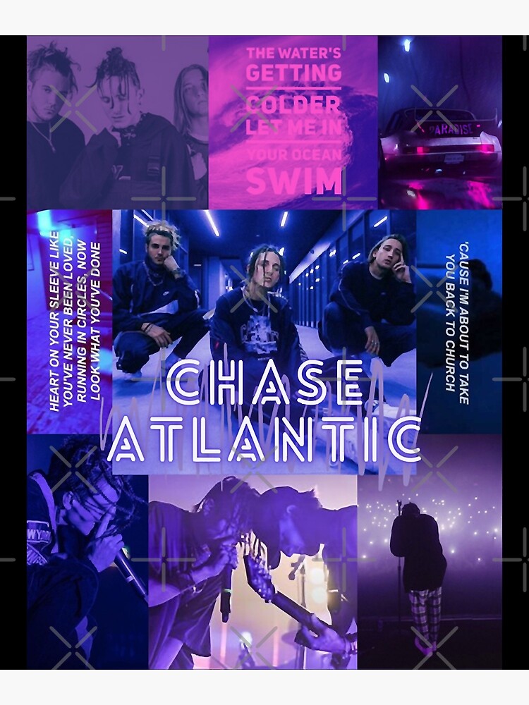 Chase Atlantic Poster, Póster de álbum de Chase Atlantic, Póster de conciertos, gira de Chase ...