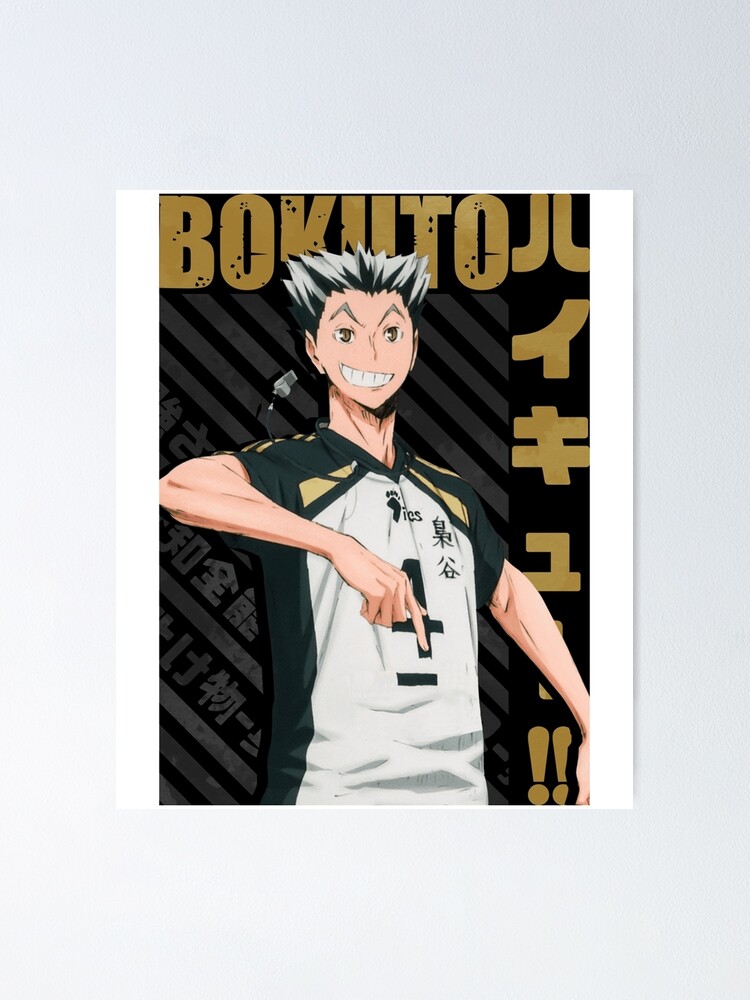 Haikyuu Koutarou Bokuto Poster Poster For Sale By Hanshartung Redbubble