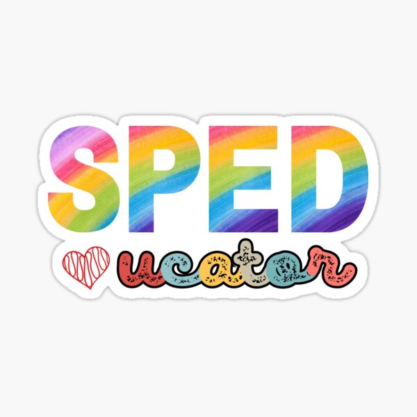 Pegatina «Speducator-Profesor de Educación Especial (Regalo de ...