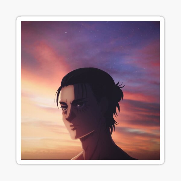 "Eren Yeager" Sticker by SwakiiShop | Redbubble