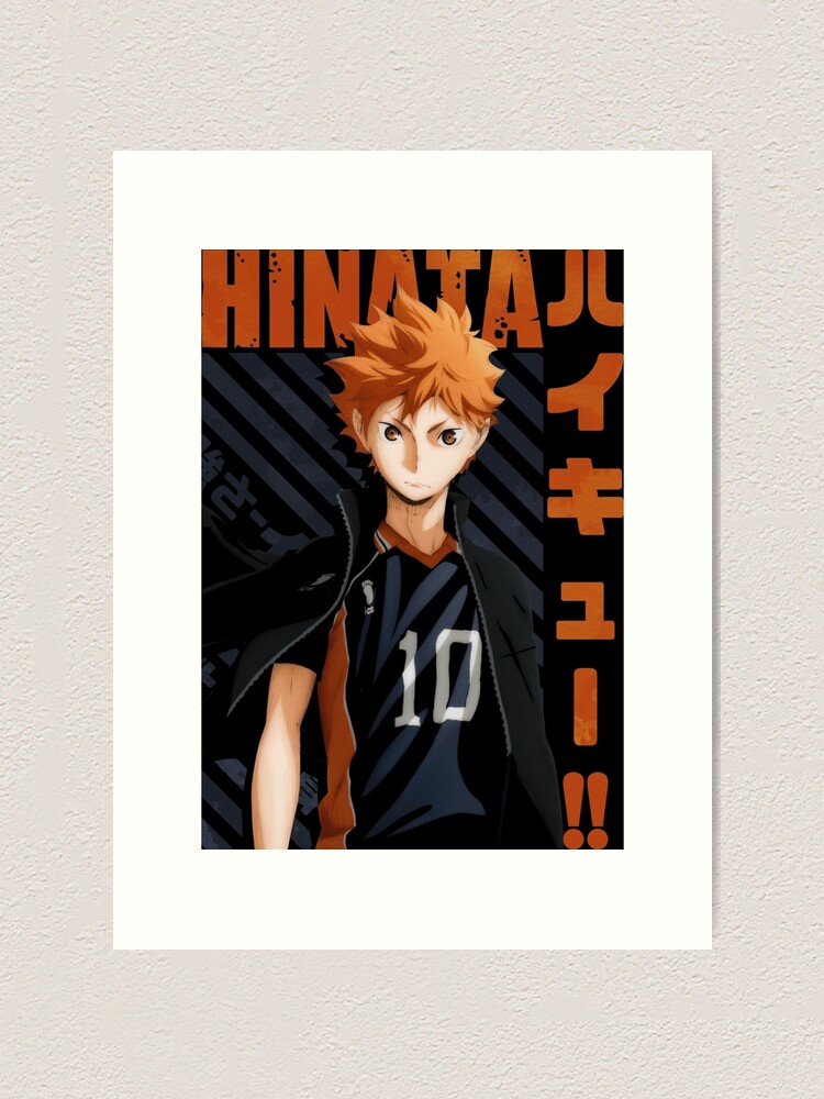 "Haikyuu!! - Shouyou Hinata Shoyo Poster" Art Print for Sale by HansHartung | Redbubble