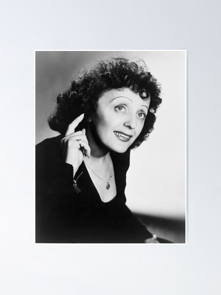 "Edith Piaf" Poster for Sale by wowlil | Redbubble