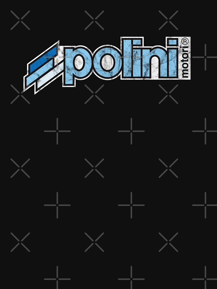 "Polini Italian motori distressed logo" T-shirt for Sale by peterpaz ...