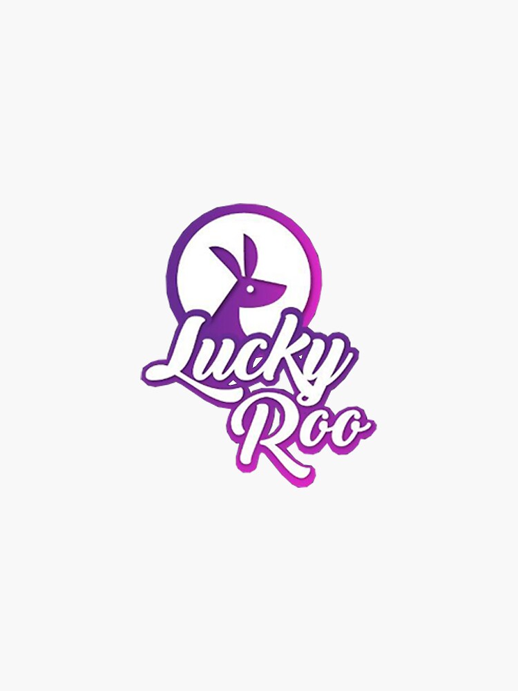 "Lucky Roo" Sticker by RenHeartwork | Redbubble