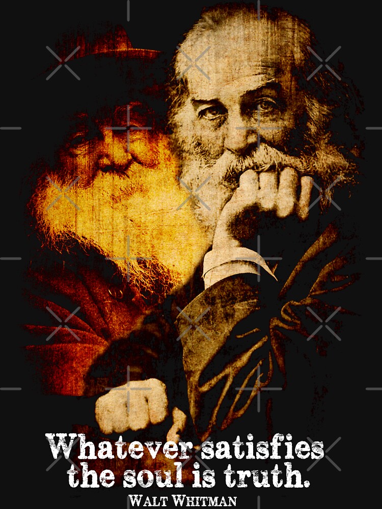 "Walt Whitman American Poet" Essential T-Shirt for Sale by ...