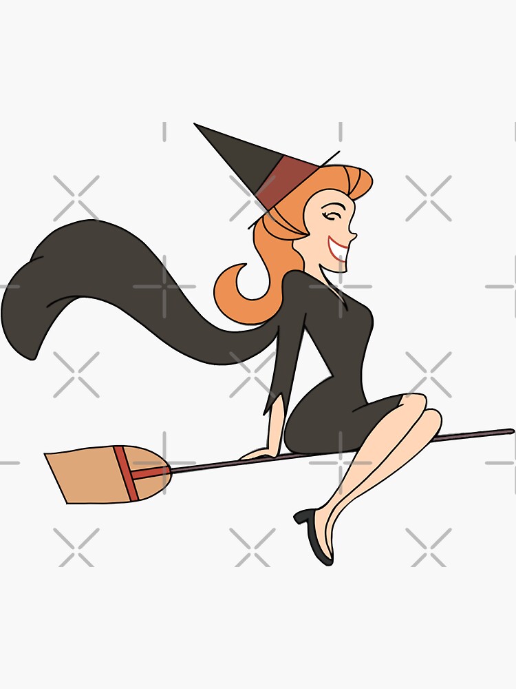 "My Favorite People Bewitched Gift For Fan" Sticker by OletaFadel ...