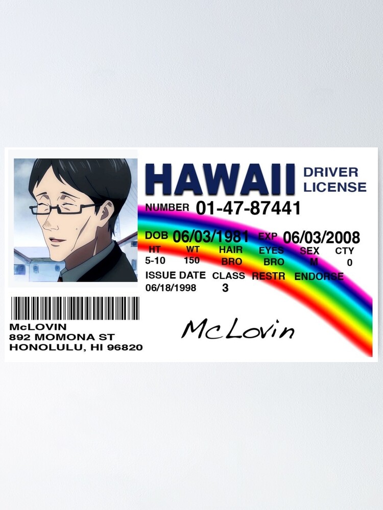 "Kiyotaka Ijichi McLovin Parody Funny Jujutsu Kaisen JJK Meme " Poster ...