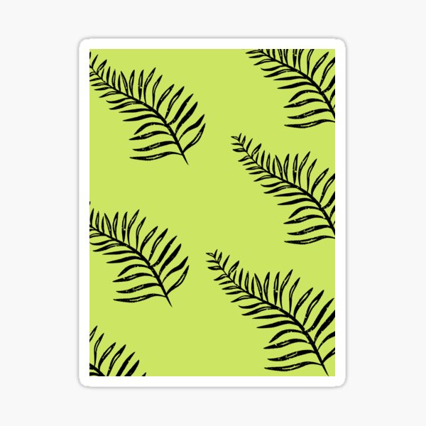 "Fern" Sticker by Shrutima | Redbubble