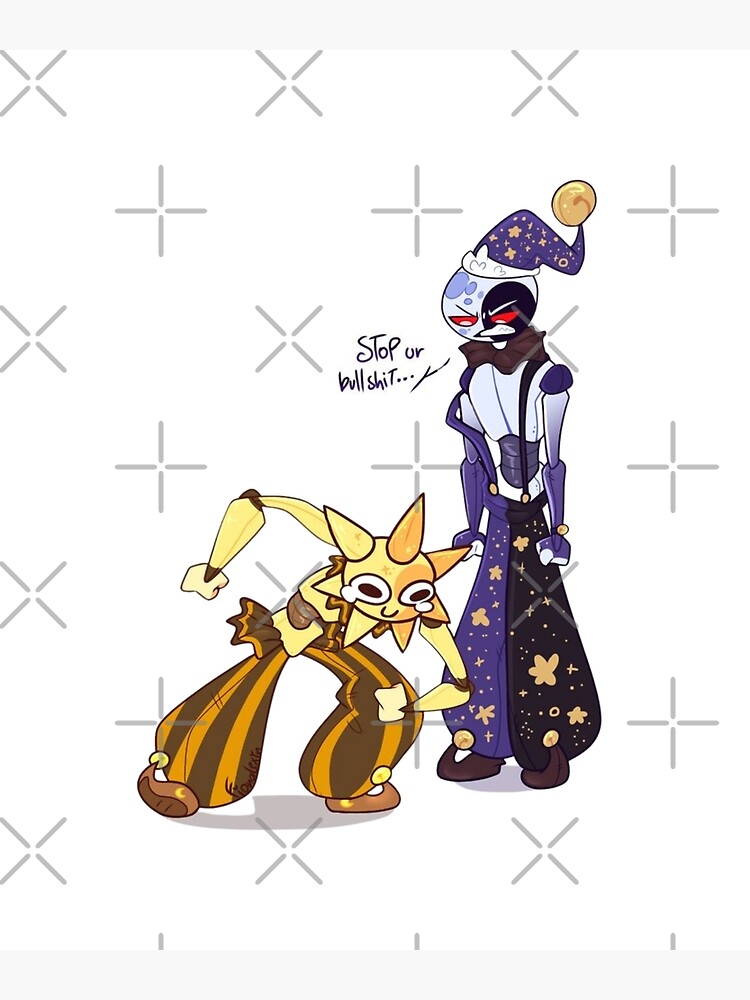 "Funny sundrop and moondrop" Poster for Sale by casa57 | Redbubble