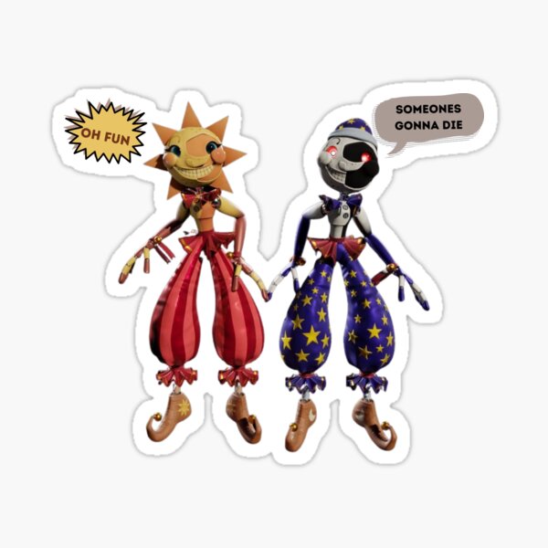 "Funny sundrop and moondrop" Sticker for Sale by casa57 | Redbubble