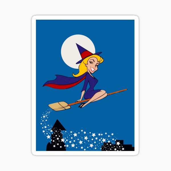 "Day Gift Bewitched Cool Gifts" Sticker for Sale by OletaFadel | Redbubble