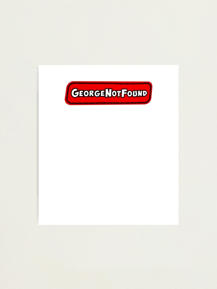 "Georgenotfound Merch George Not Found Merch George Not Found New Logo ...