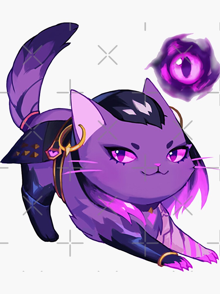 "Cute cat Reyna" Sticker by succubii | Redbubble