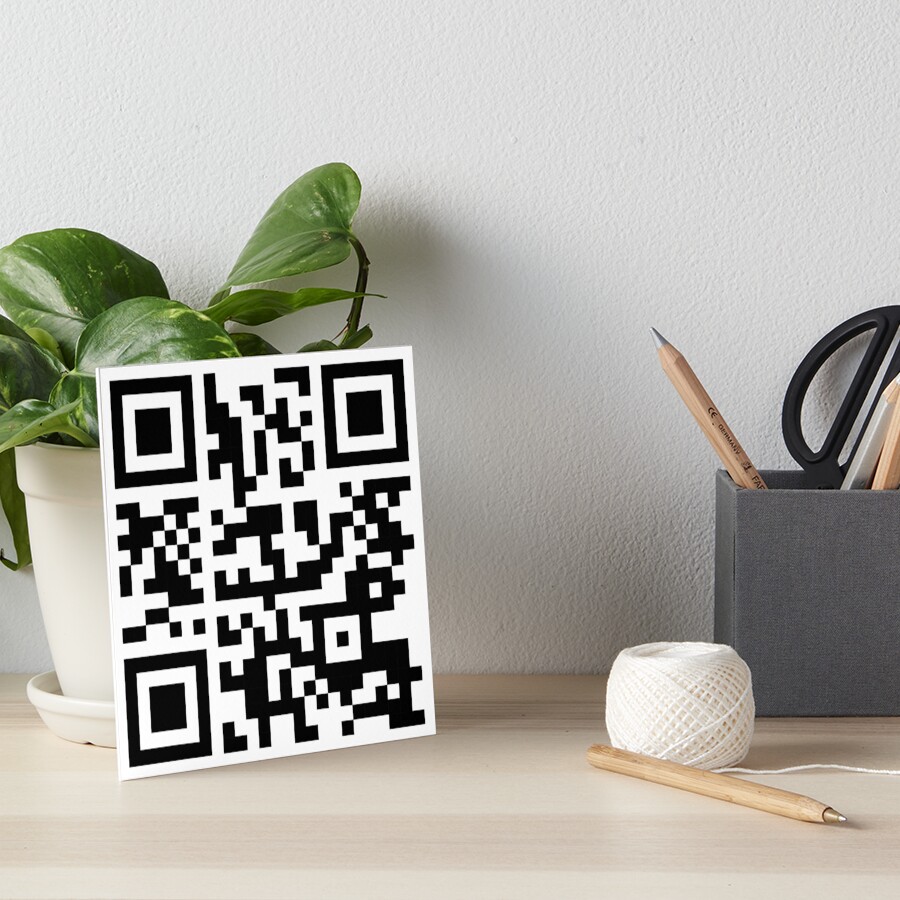"POP SMOKE - DIOR - QR Code" Art Board Print by TheQRCodeStore | Redbubble