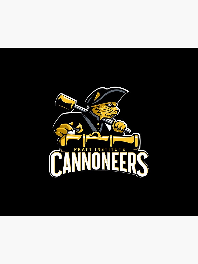 "Cannoneers,Pratt Institute, merch" Throw Blanket for Sale by ...