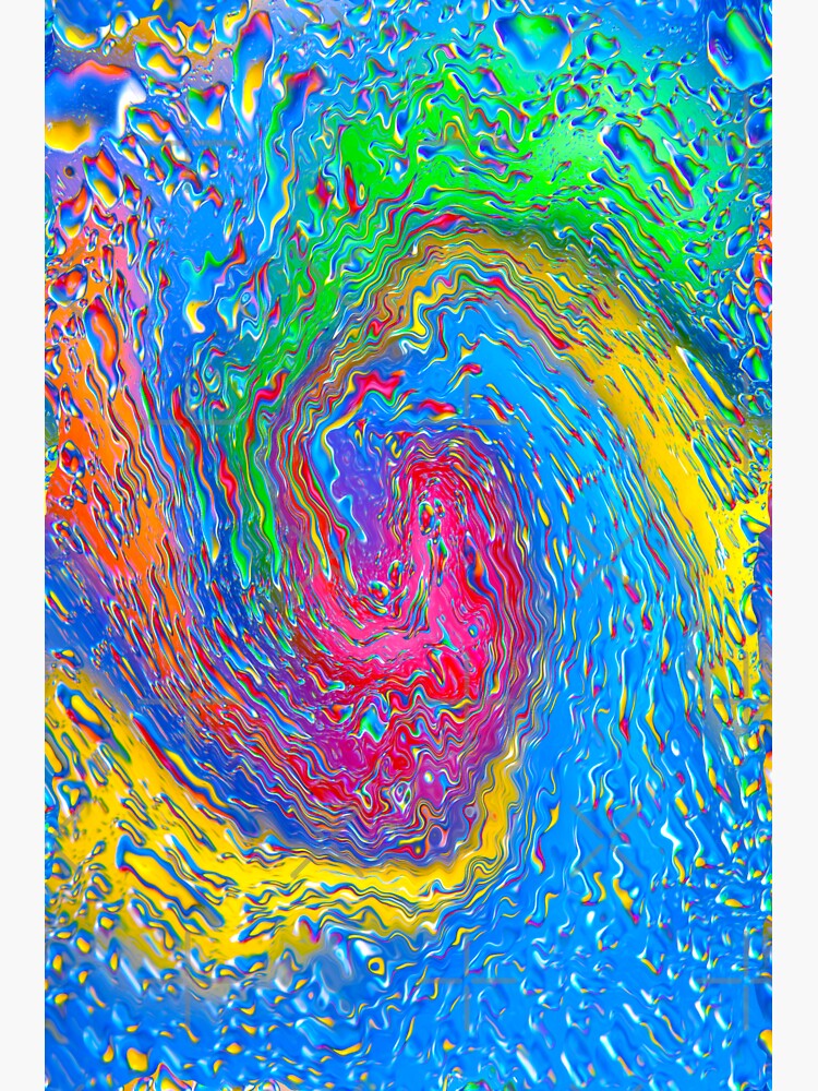 "Watercolor painting I Melted" Sticker for Sale by AtamiDesign | Redbubble