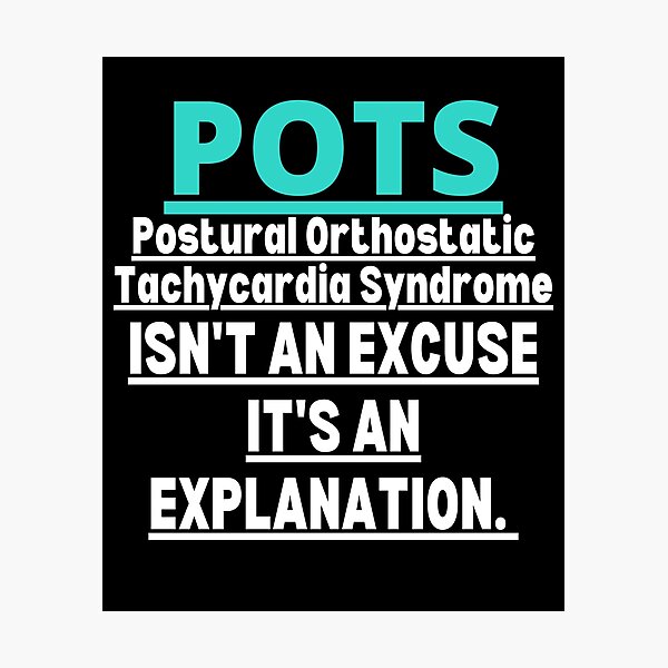 Lámina fotográfica «Conciencia de POTS, Síndrome de taquicardia ...