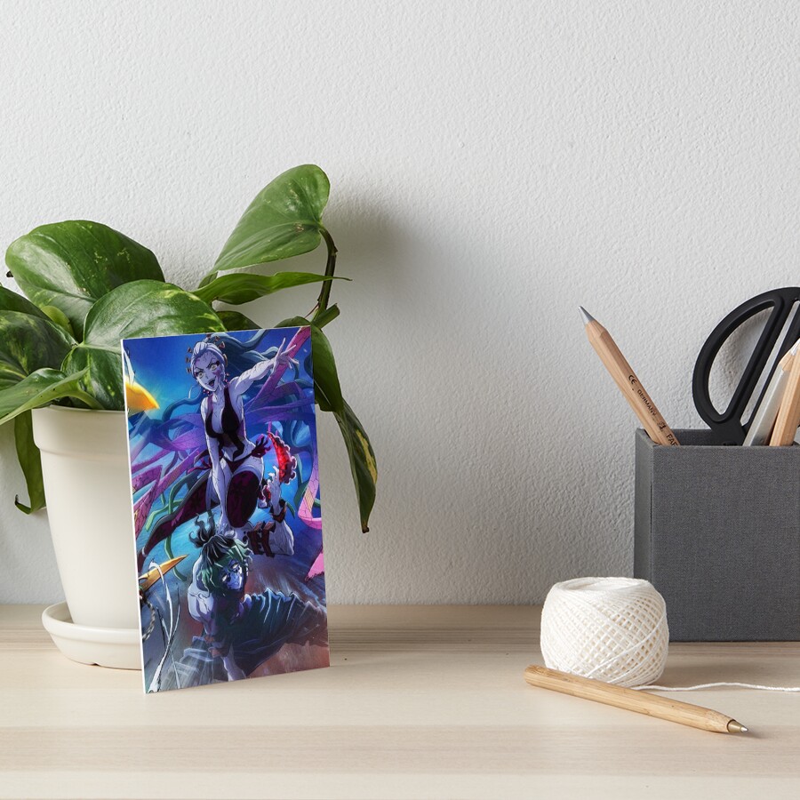 "Gyutaro and daki" Art Board Print by nitatou9 | Redbubble