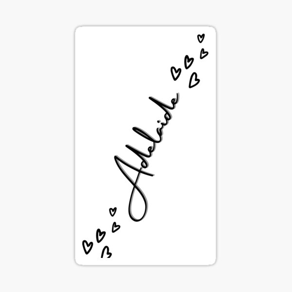 "Adelaide" Sticker by boki987 | Redbubble