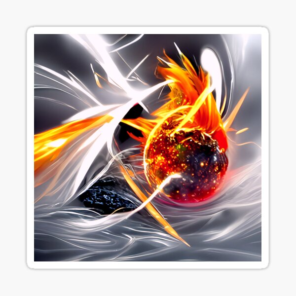 "Meteor Forms" Sticker by ChaoticStep | Redbubble