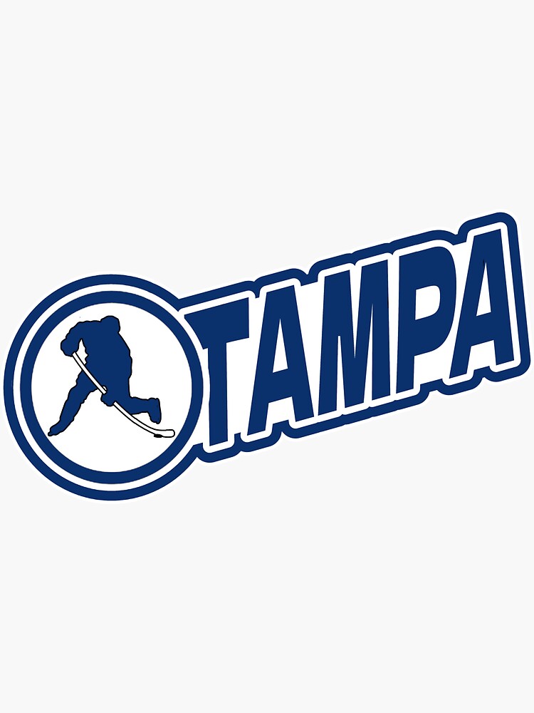 "Tampa Bay Hockey Logo" Sticker by ojoecinco | Redbubble