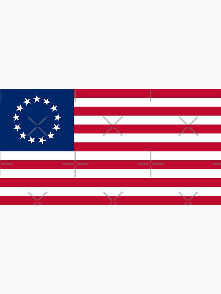 "Betsy Ross Flag" Sticker for Sale by cjackvony | Redbubble