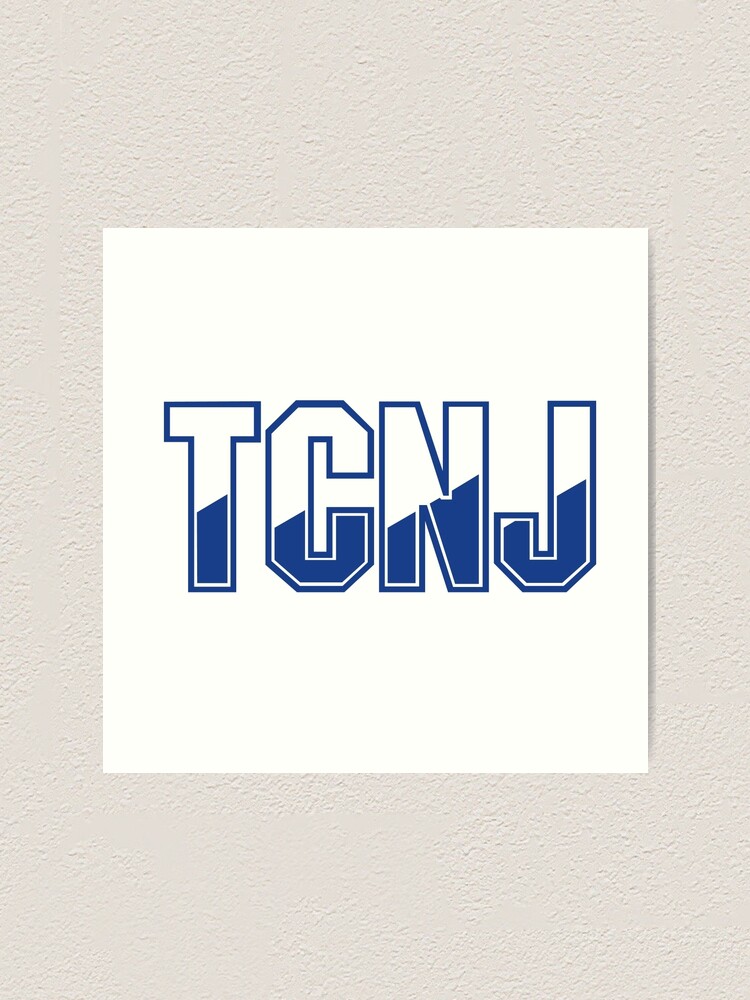 "TCNJ" Art Print for Sale by sorasicha | Redbubble