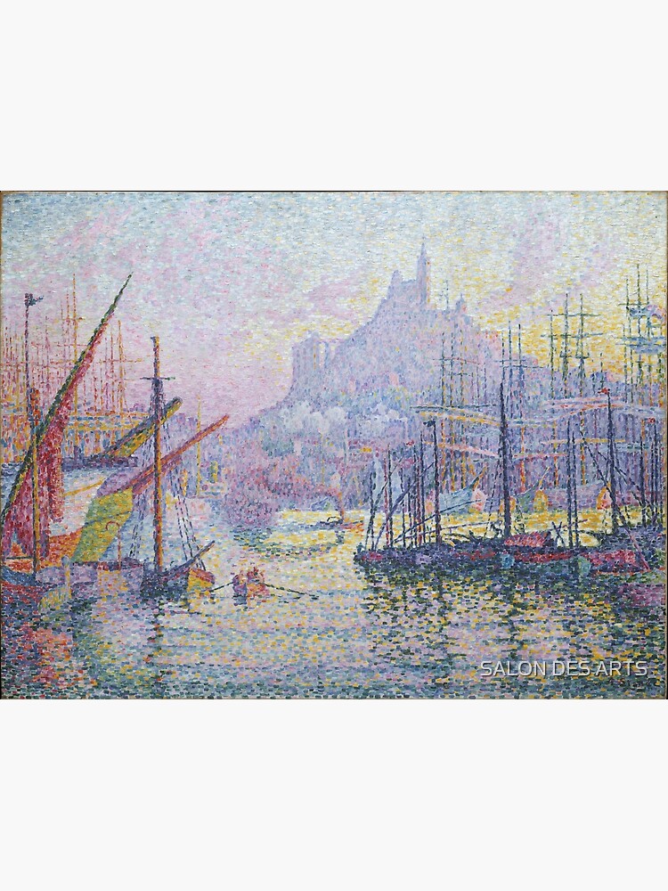 "Notre Dame de la Garde, Marseille (1905) - Paul Signac" Poster for ...