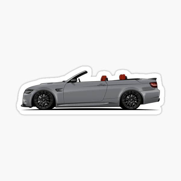 "Bimmer M3 E93" Sticker by VinnyArtworks | Redbubble