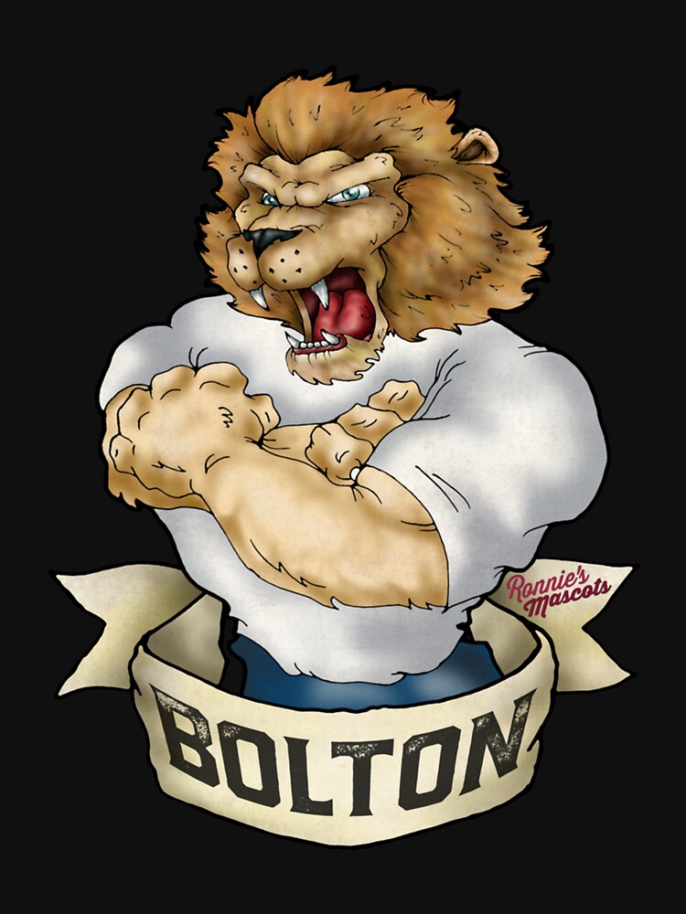 "Bolton Wanderers Lion Mascot Sticker" T-shirt for Sale by baileyhodg ...