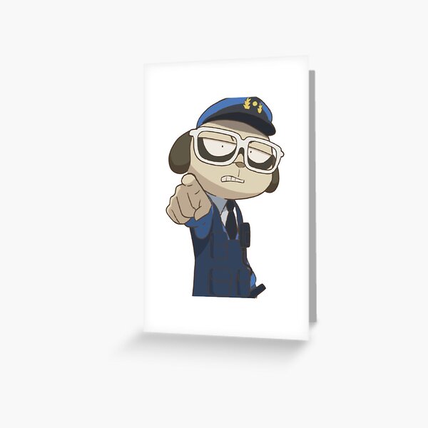 "Chibi Odd Taxi FanArt! " Greeting Card by TriviDesign | Redbubble