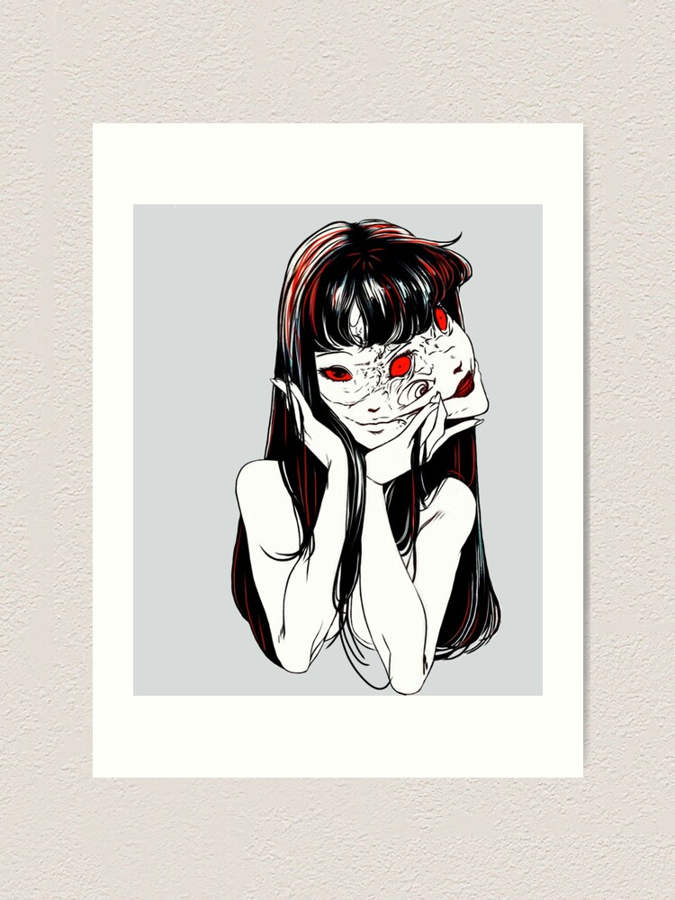 "Horror Face Tomie Junji Ito " Art Print for Sale by rogeurie | Redbubble
