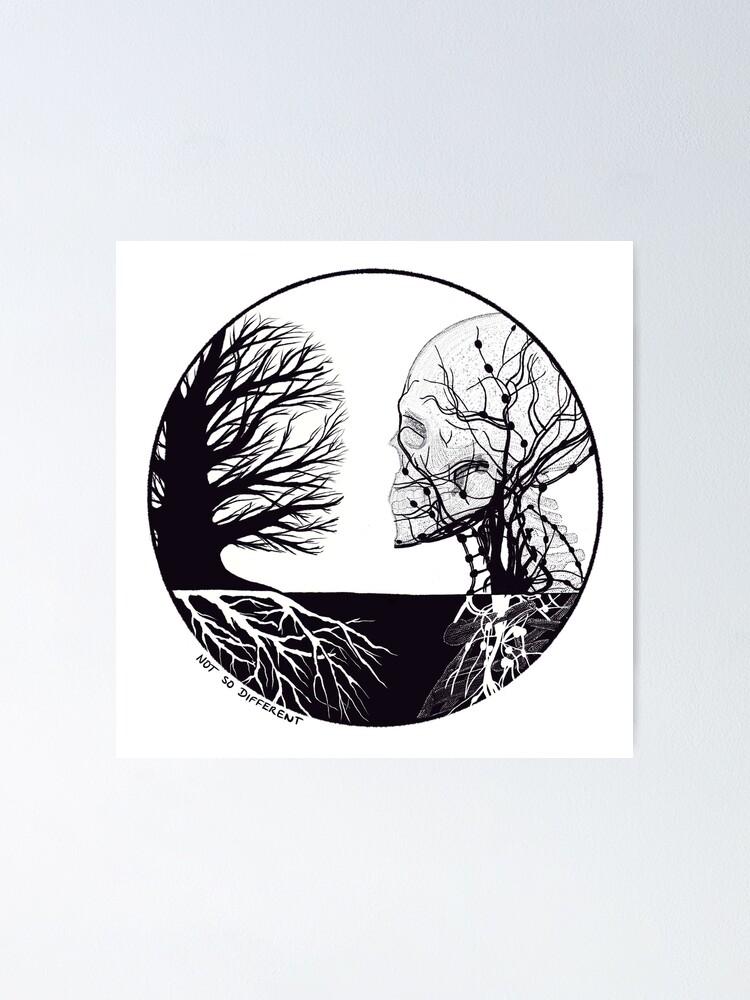 "Not so Different" Poster by lukesartworks | Redbubble