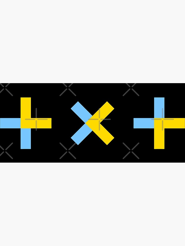 "TXT LOGO" Poster for Sale by ahsin2020 | Redbubble