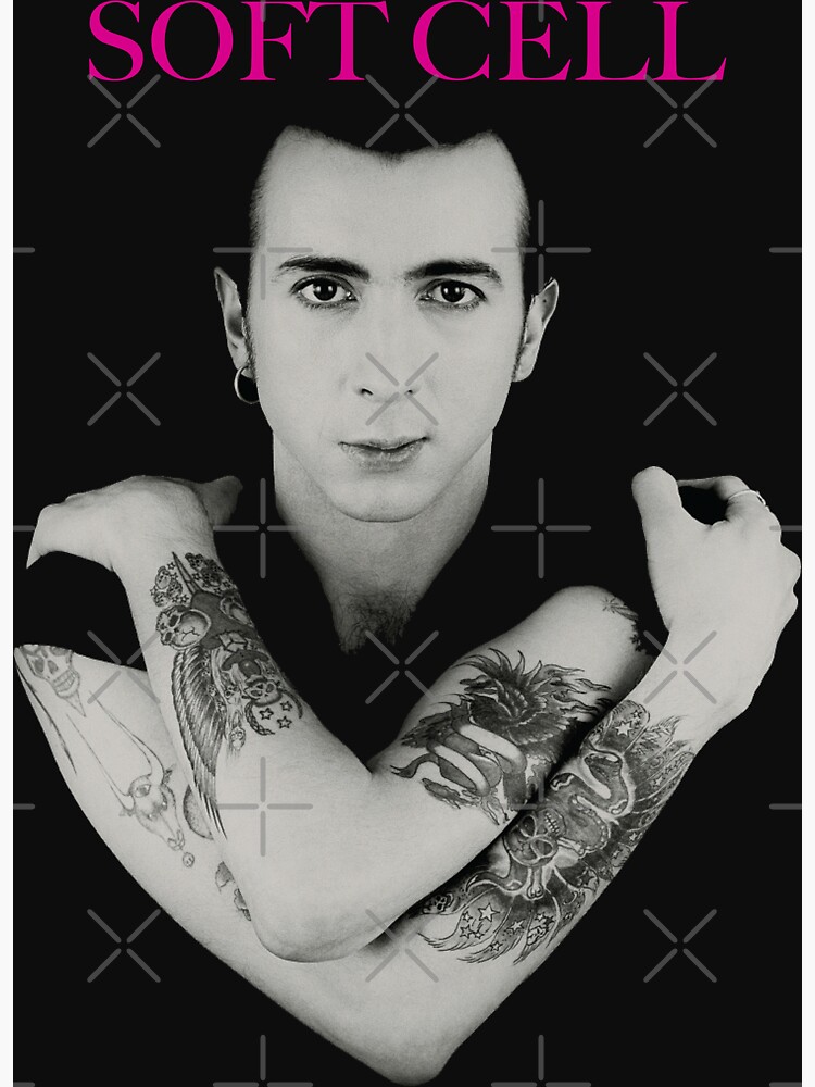 "Soft Cell" Sticker by NostalgiaAttic | Redbubble