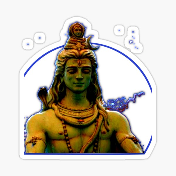 "Lord Shiva (2)" Sticker for Sale by LivyPaigeHome | Redbubble