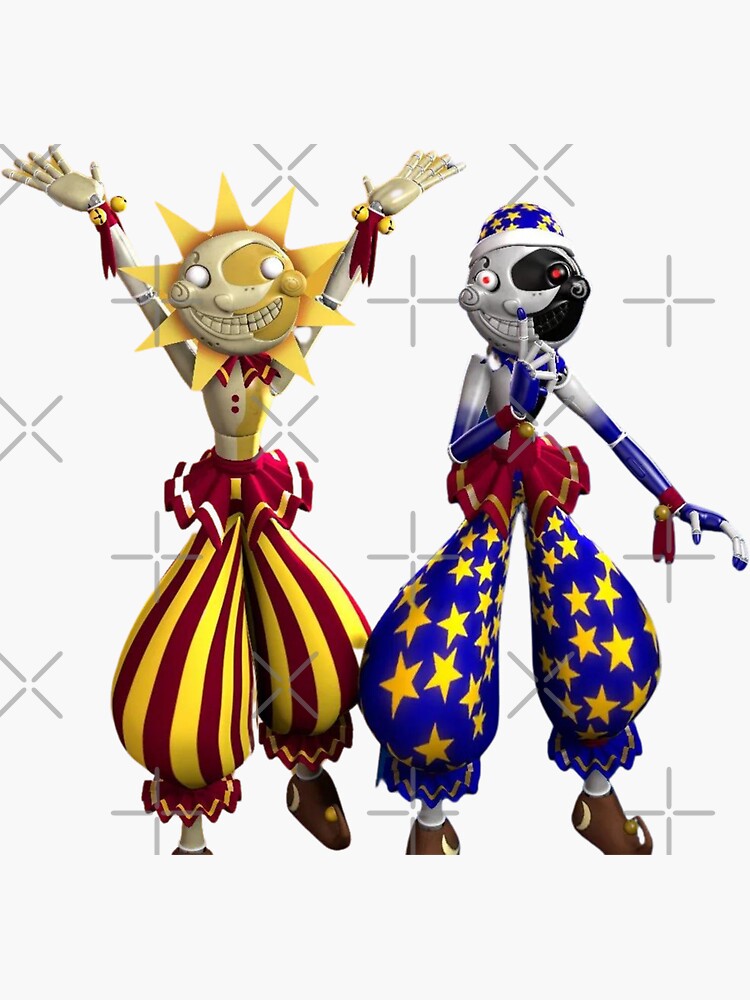 "Funny sundrop and moondrop" Sticker by casa57 | Redbubble