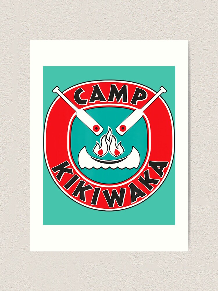"Sitcom Funny Fire Camping Logo" Art Print for Sale by dragonzegg ...