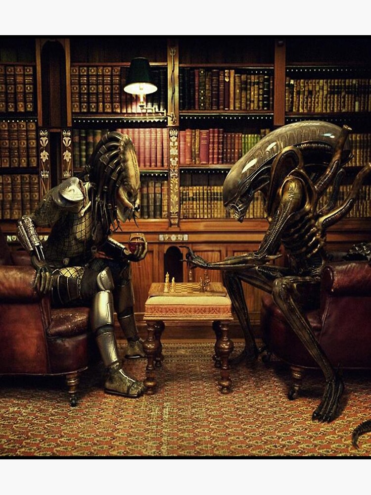 "Alien Vs Predator Playing Chess Design Now Available On A Wide Range ...