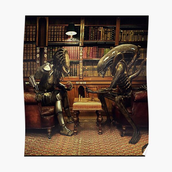 "Alien Vs Predator Playing Chess Design Now Available On A Wide Range ...